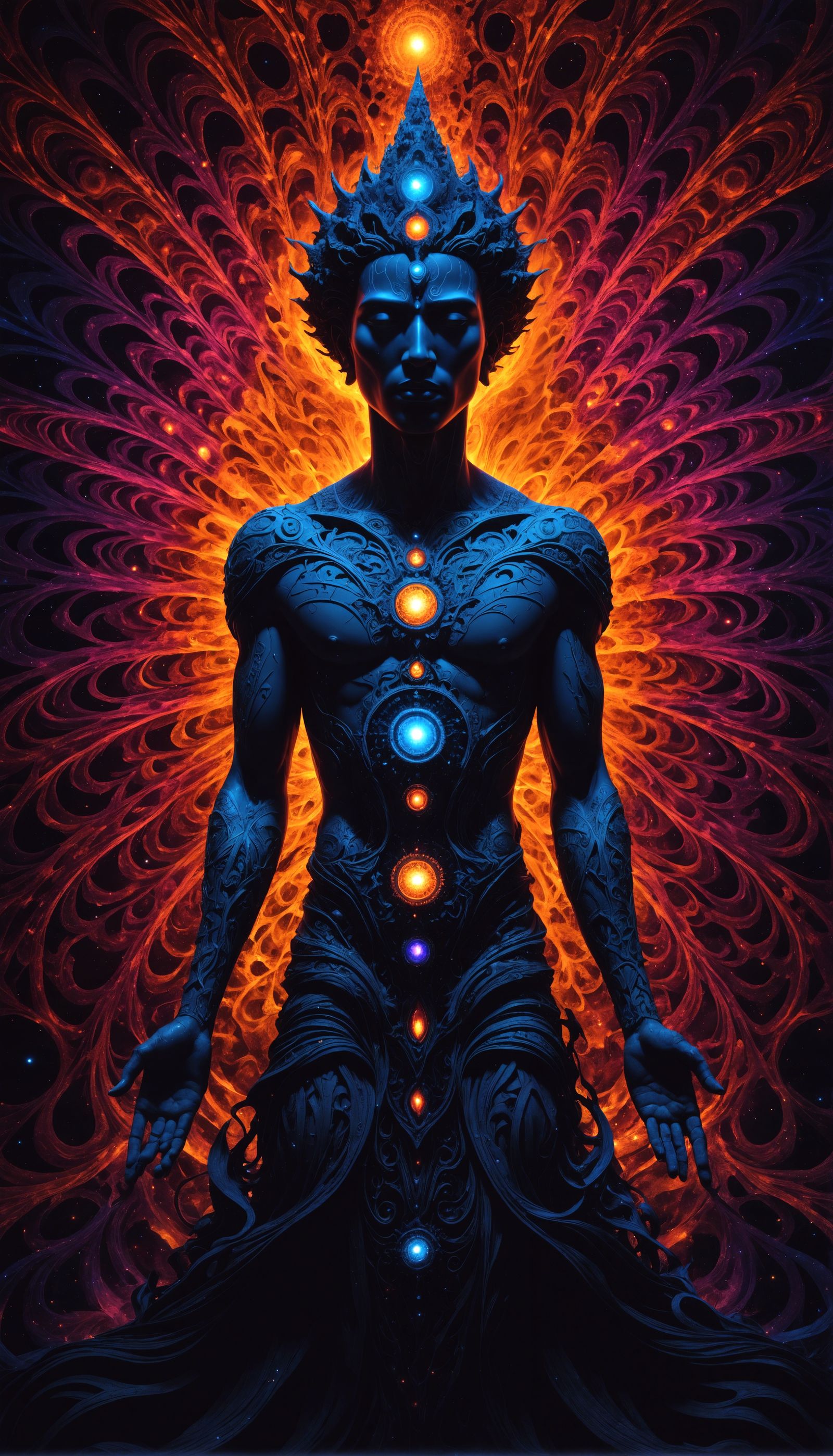 DMT Deity - AI Generated Artwork - NightCafe Creator