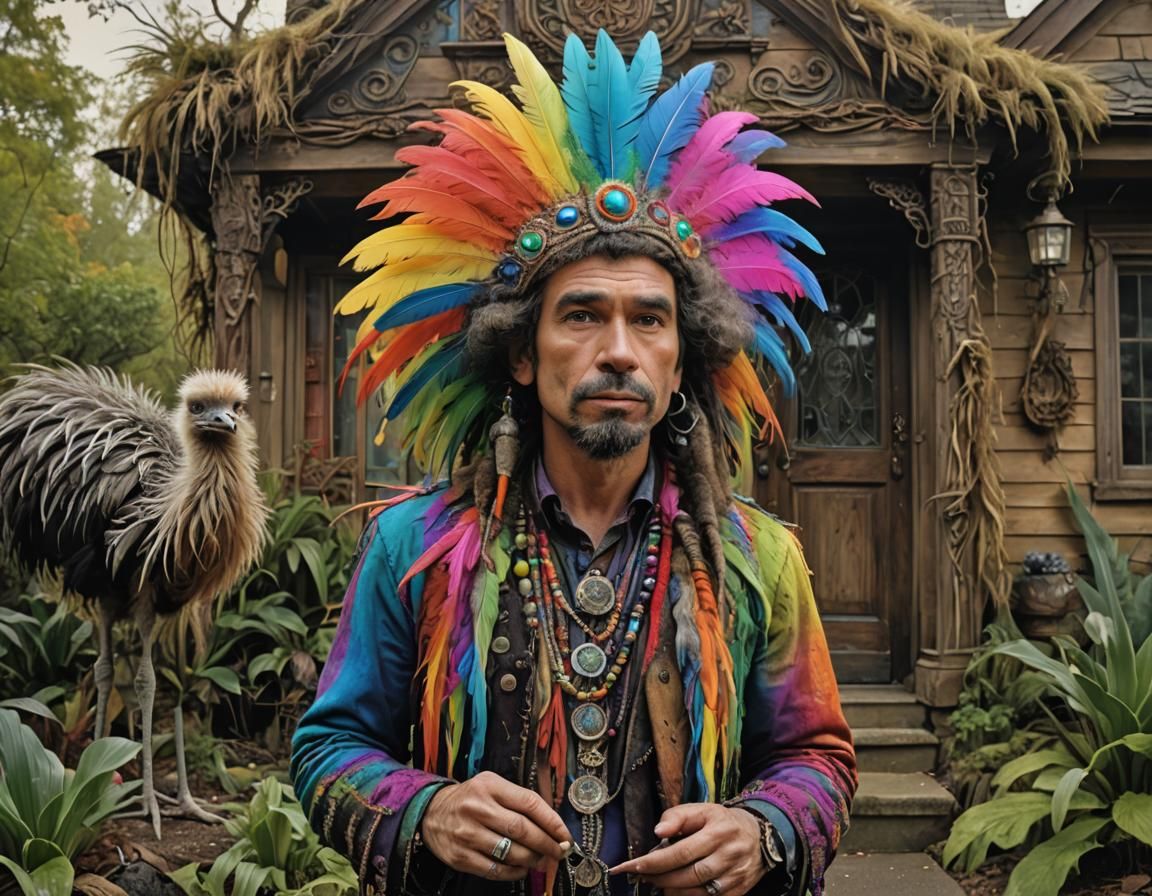 Cherokee man - AI Generated Artwork - NightCafe Creator