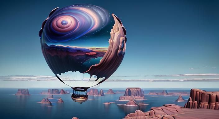 (Free Fallin';1.5)/Vivid sky scene by Amanda Sage Edward Hopper Tim ...