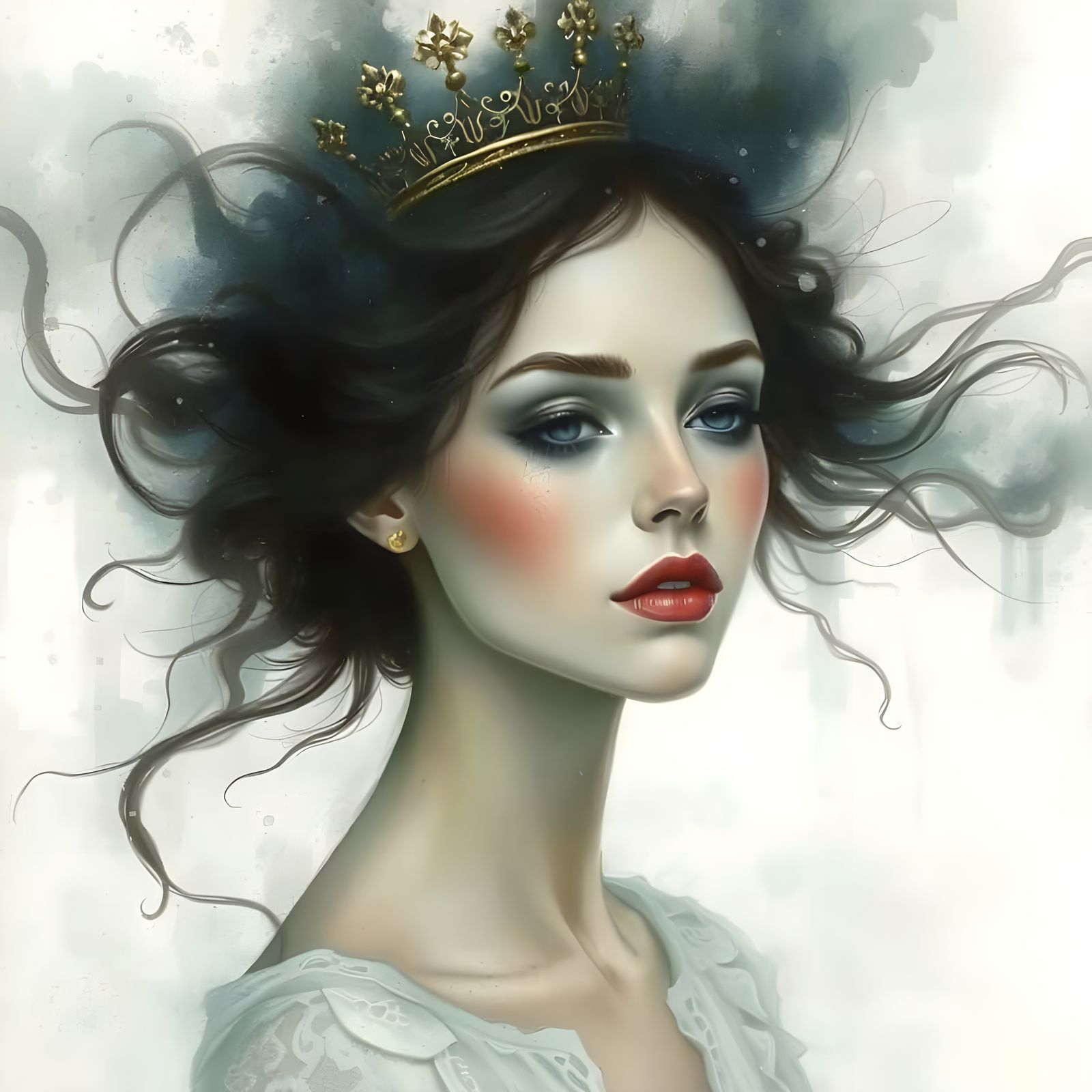 Crowned Spirit portrait - Crowned Spirit portrait