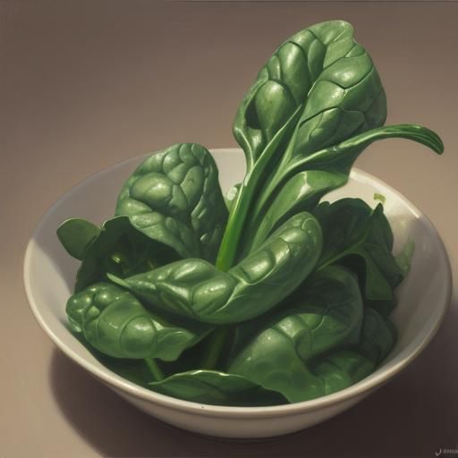 Sinful Spinach - AI Generated Artwork - NightCafe Creator
