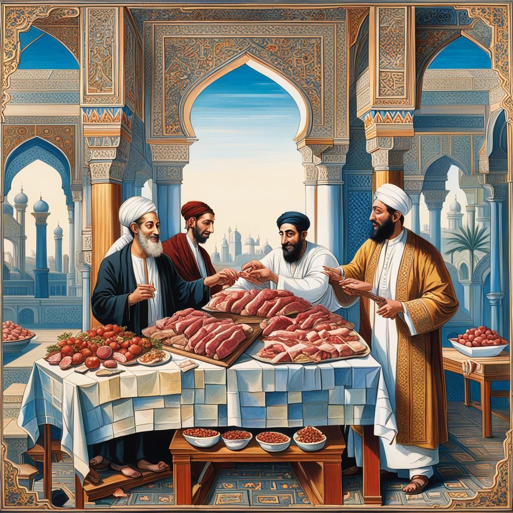 Meat Offering - AI Generated Artwork - NightCafe Creator