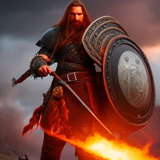 The Warrior - AI Generated Artwork - NightCafe Creator