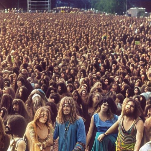 Woodstock 21 - AI Generated Artwork - NightCafe Creator