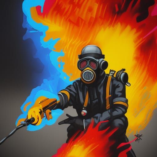 The Pyro - AI Generated Artwork - NightCafe Creator