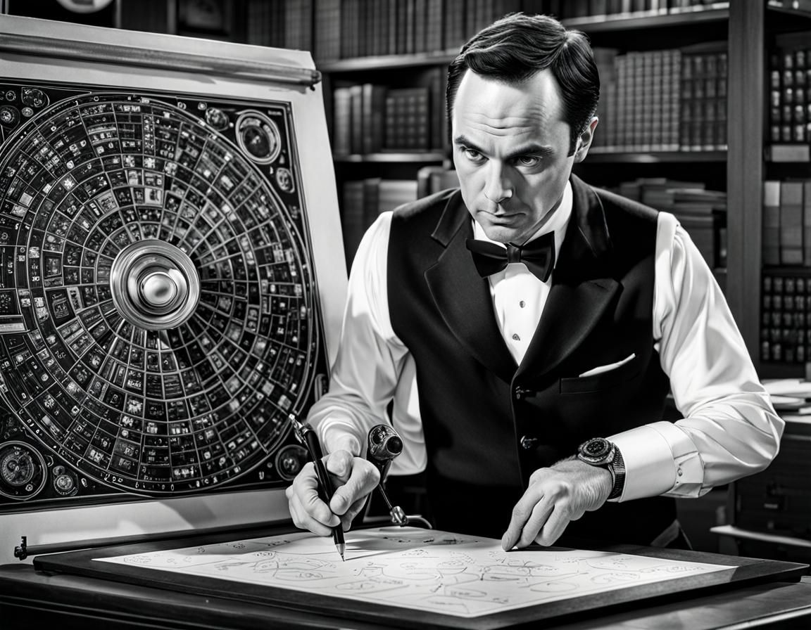 Sheldon from the Big Bang Theory - AI Generated Artwork - NightCafe Creator