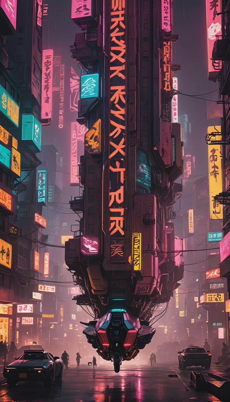 cyberpunk 2099 blade runner - AI Generated Artwork - NightCafe Creator