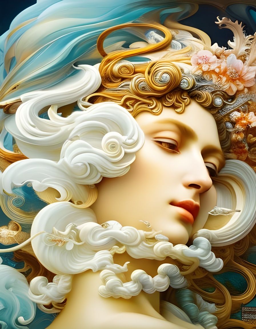 The Ancient Goddess 07 - AI Generated Artwork - NightCafe Creator