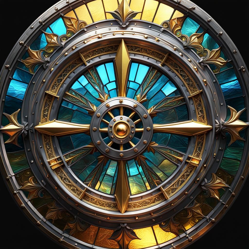 Charriot of Gods wheel - AI Generated Artwork - NightCafe Creator
