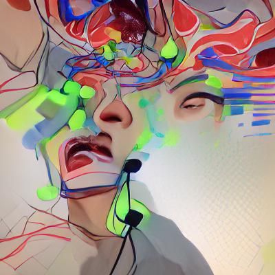 overstimulation - AI Generated Artwork - NightCafe Creator