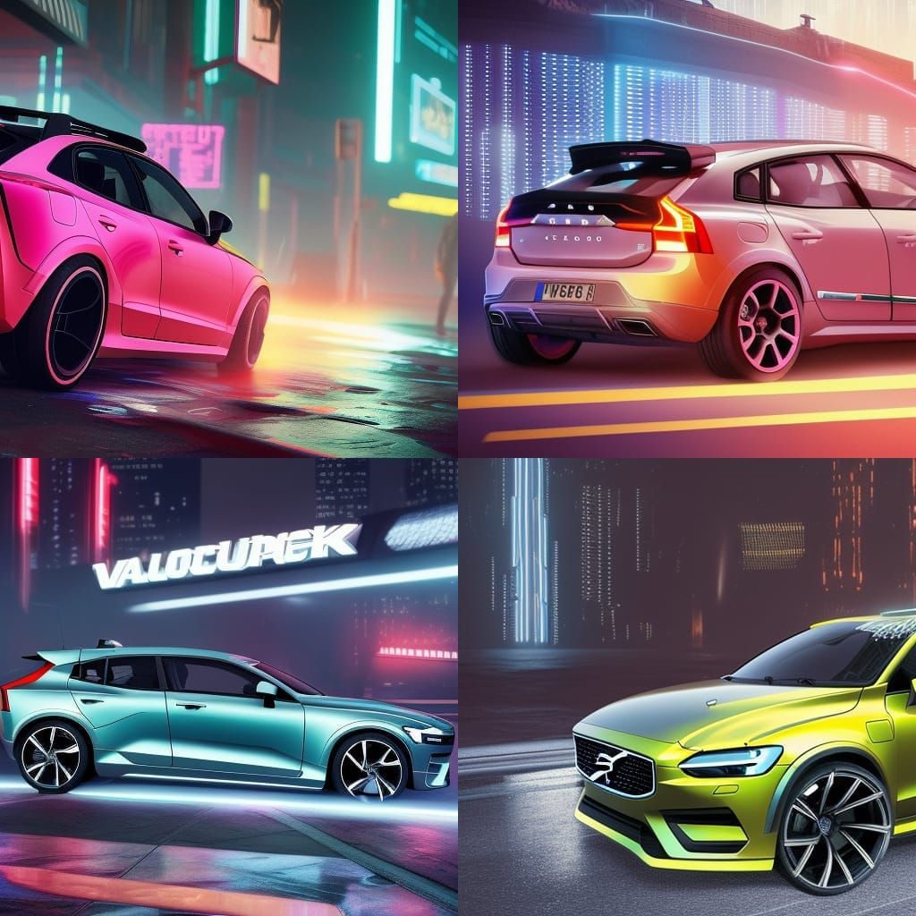 volvo c30 - AI Generated Artwork - NightCafe Creator