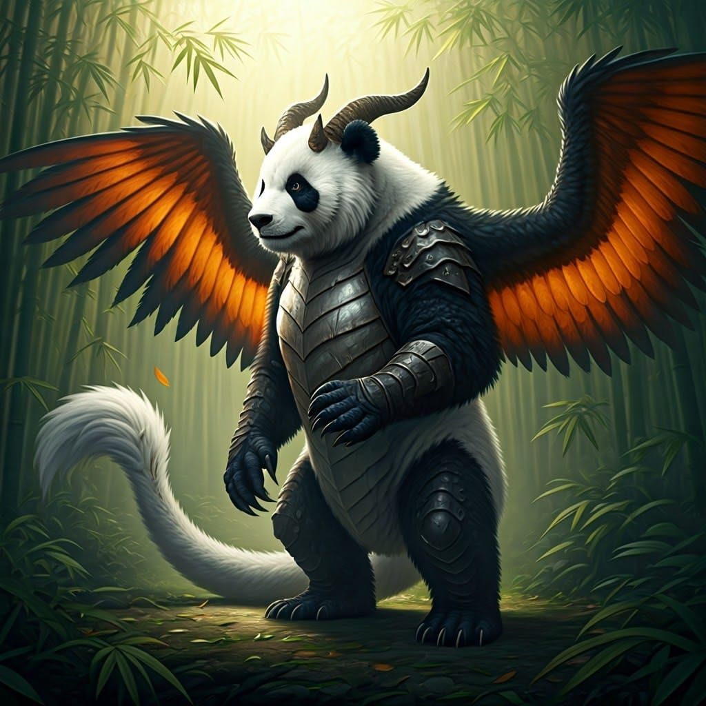 Dragon Panda fusion - Dragon Panda Guardian of Balance and ...
