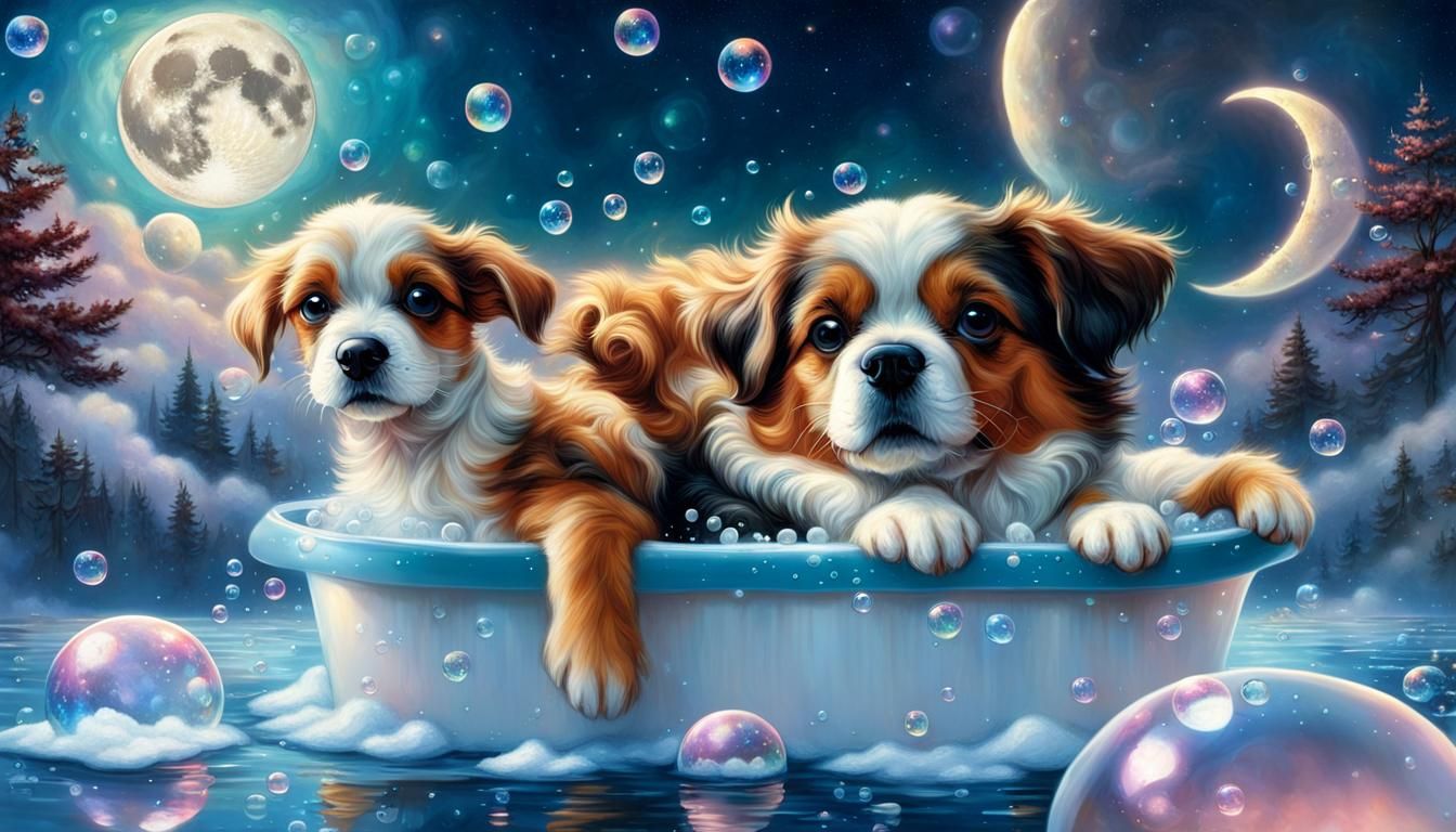 floating bathtub - AI Generated Artwork - NightCafe Creator