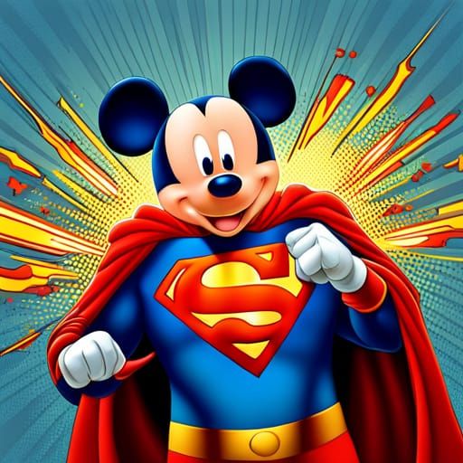 Micky mouse - AI Generated Artwork - NightCafe Creator
