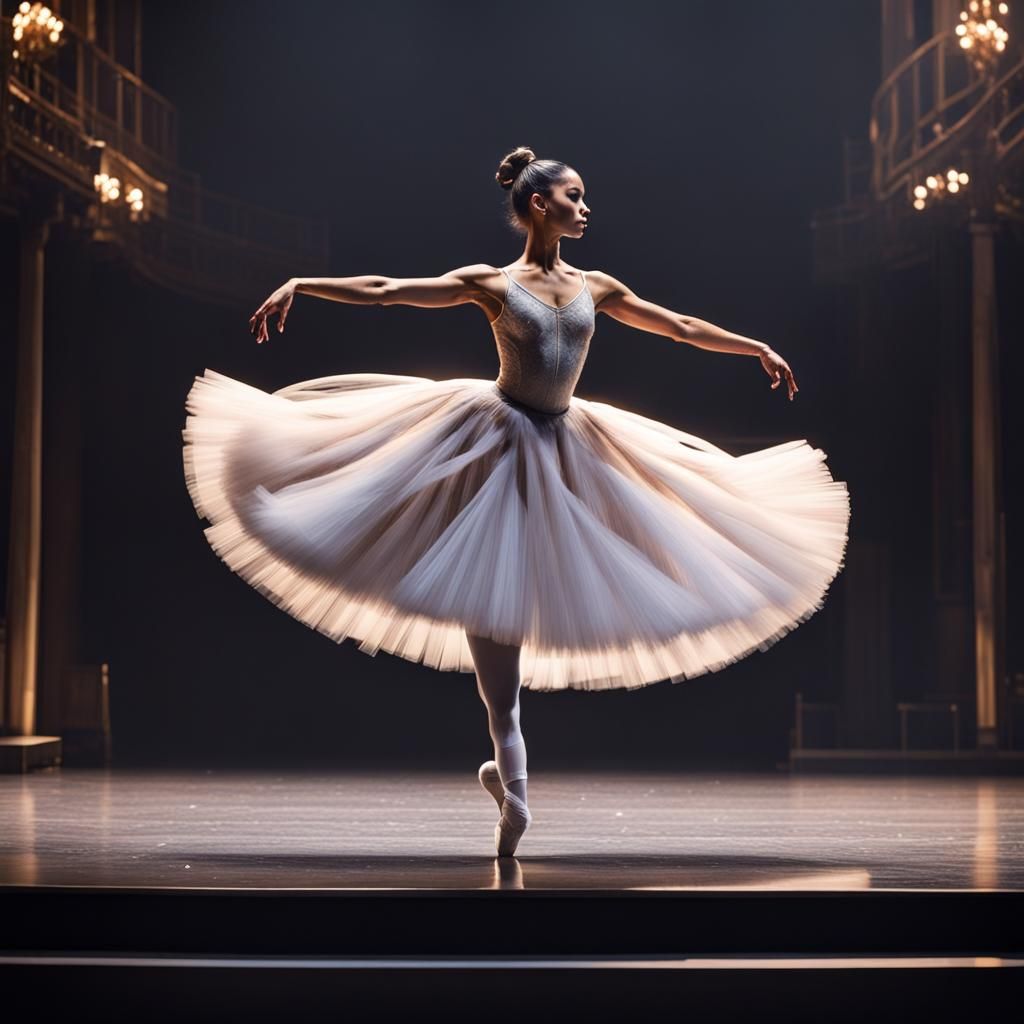 Solo Ballet - AI Generated Artwork - NightCafe Creator