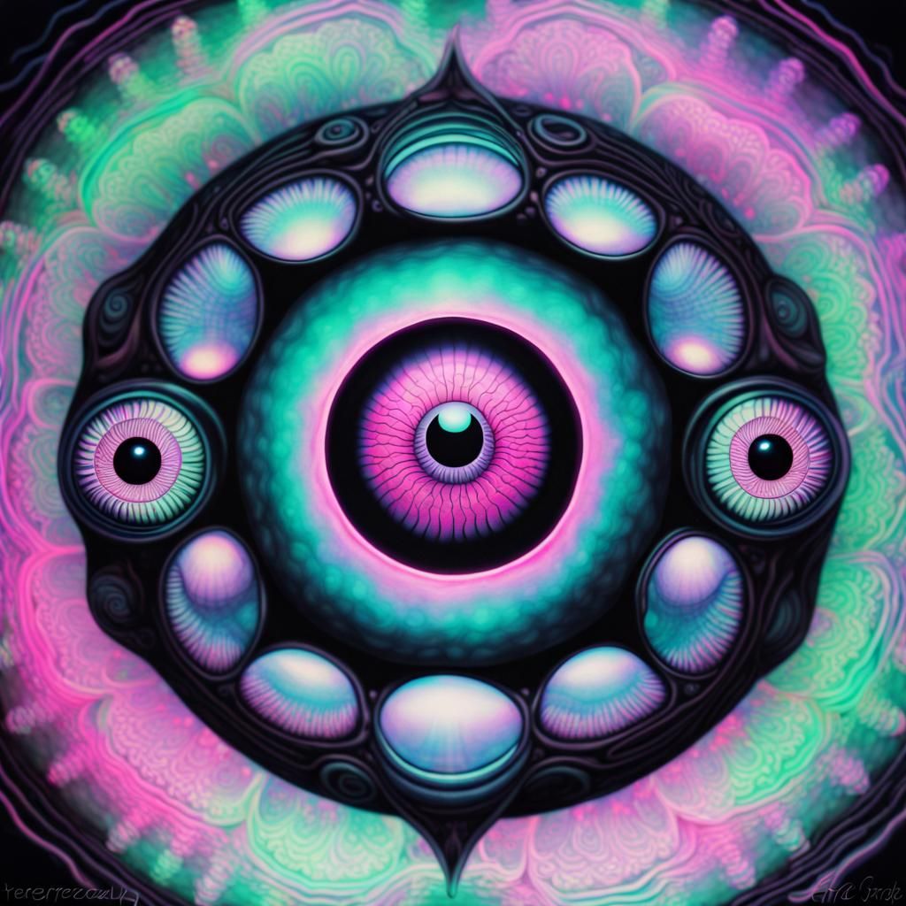 Awakening the Alien Progeny: When All Eyes are Upon You - AI Generated ...