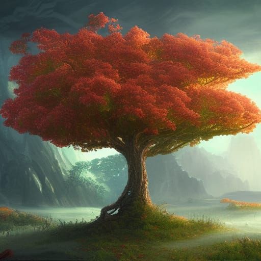 Apple Tree - AI Generated Artwork - NightCafe Creator