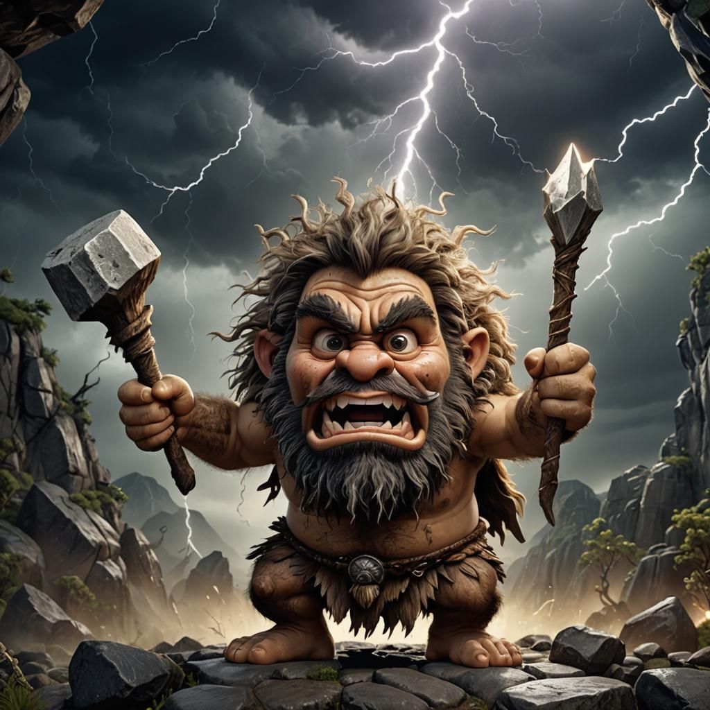 Caveman - AI Generated Artwork - NightCafe Creator