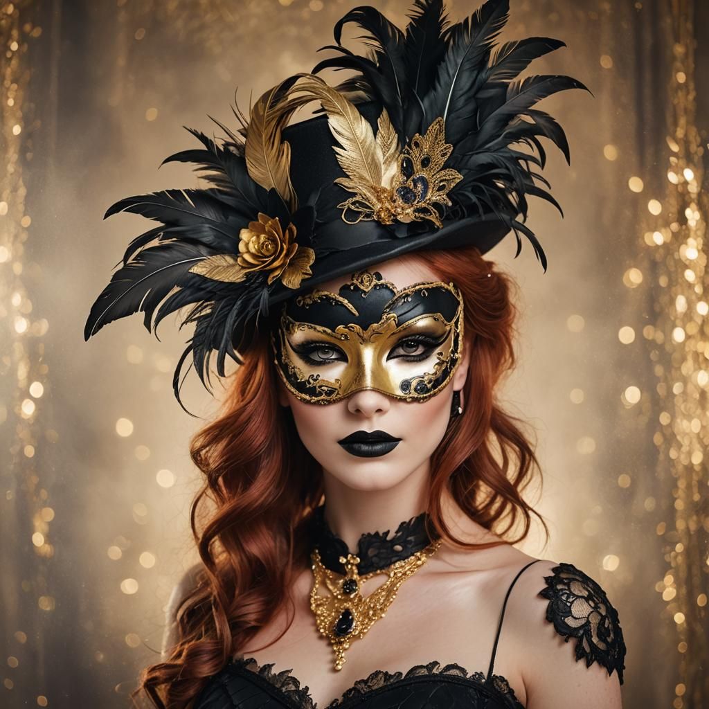 Masquerade face - AI Generated Artwork - NightCafe Creator