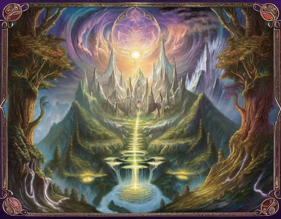 Mystical realms, where legends awaken - AI Generated Artwork ...