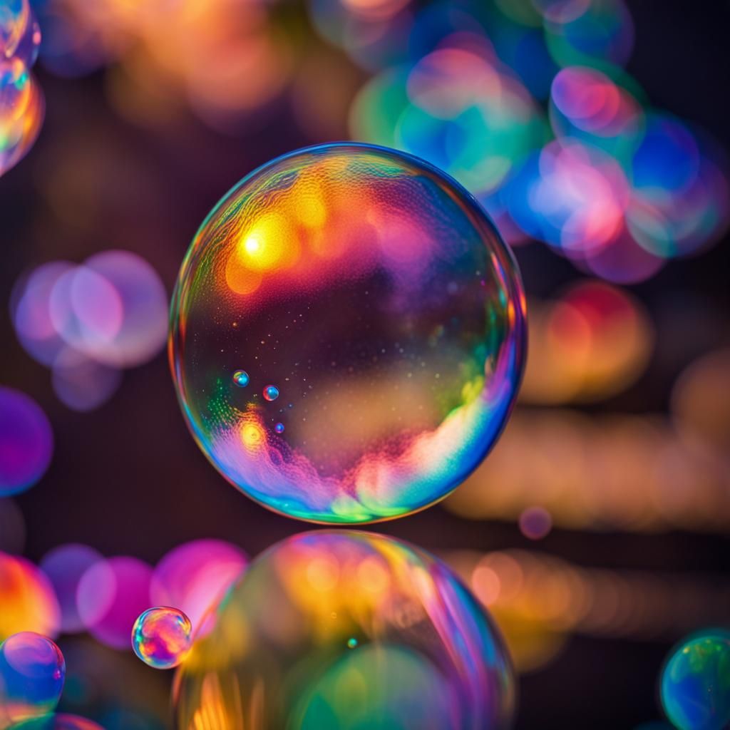 Bubbles - AI Generated Artwork - NightCafe Creator