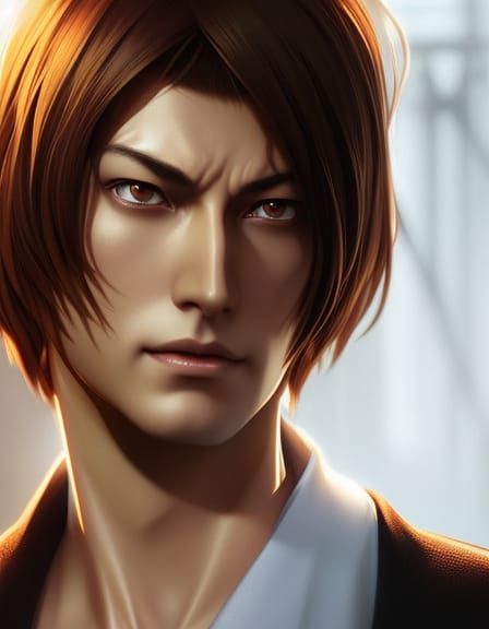 Light Yagami (Realistic) - AI Generated Artwork - NightCafe Creator
