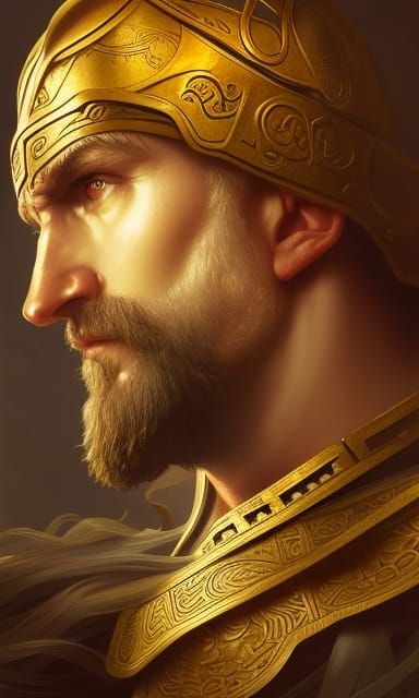 Tyr keeper of law and justice God of war courage duels and heroic glory ...