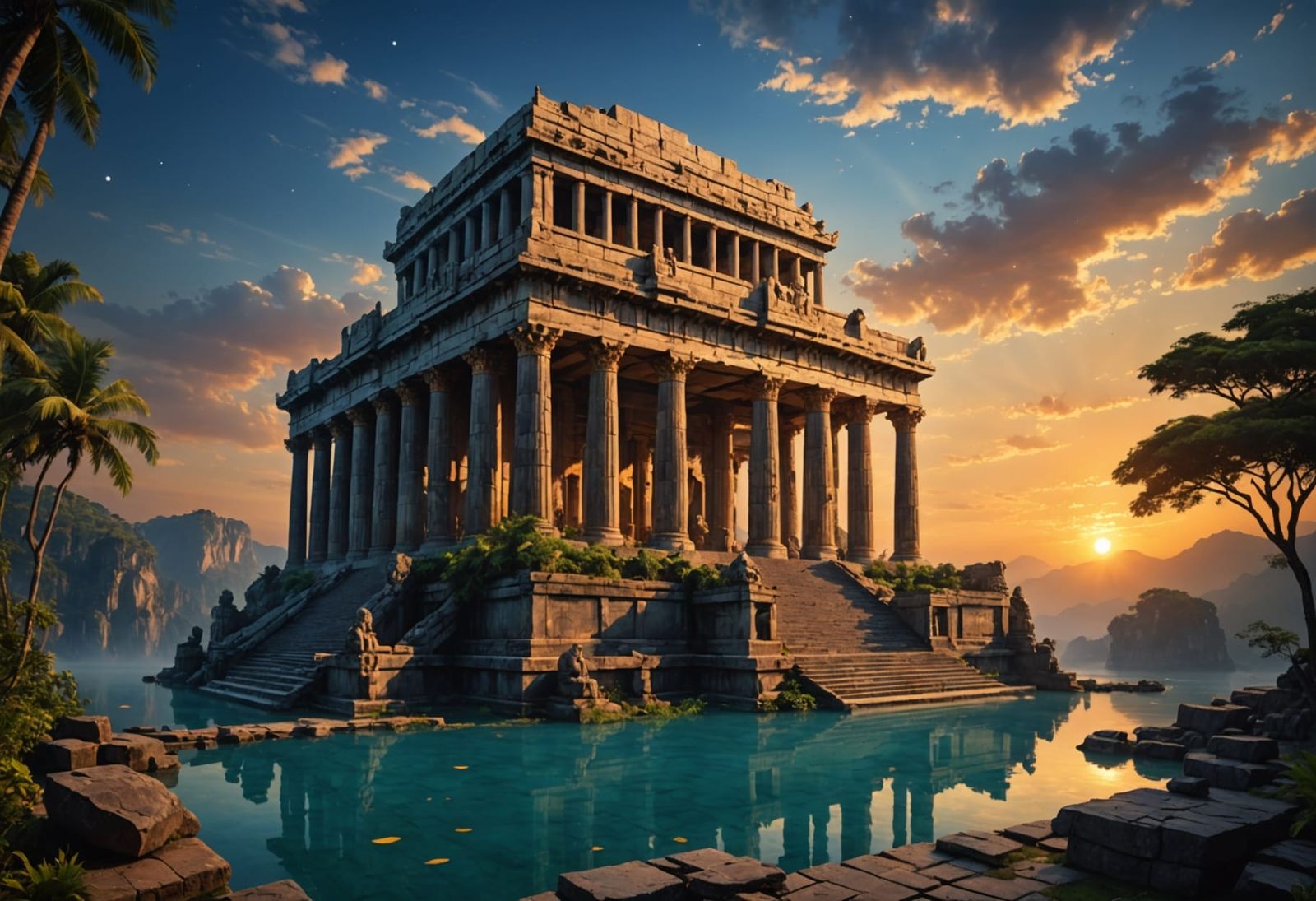 A breathtaking masterpiece of ancient times and mythology, where ...