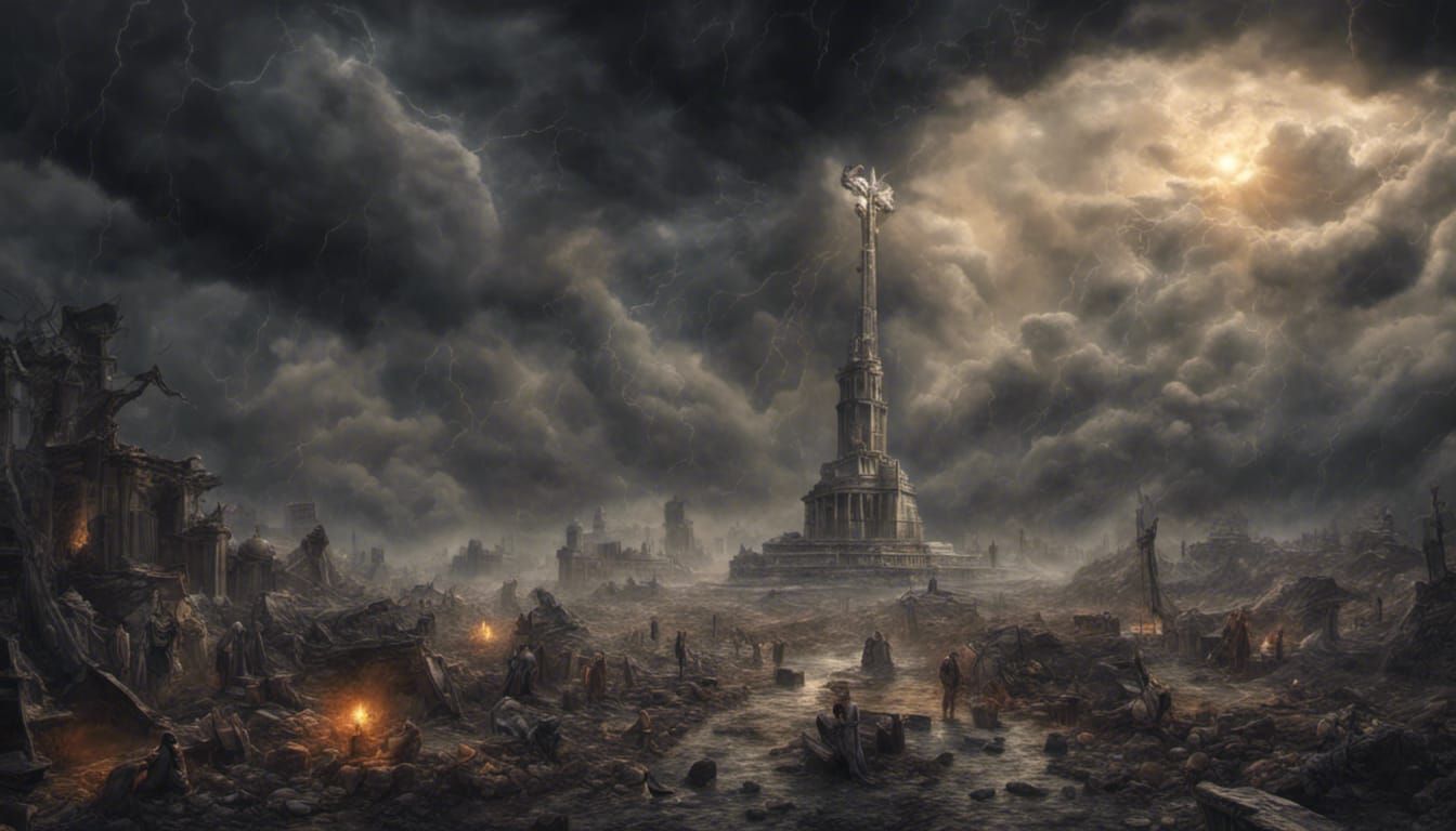 Apocalyptic. - AI Generated Artwork - NightCafe Creator