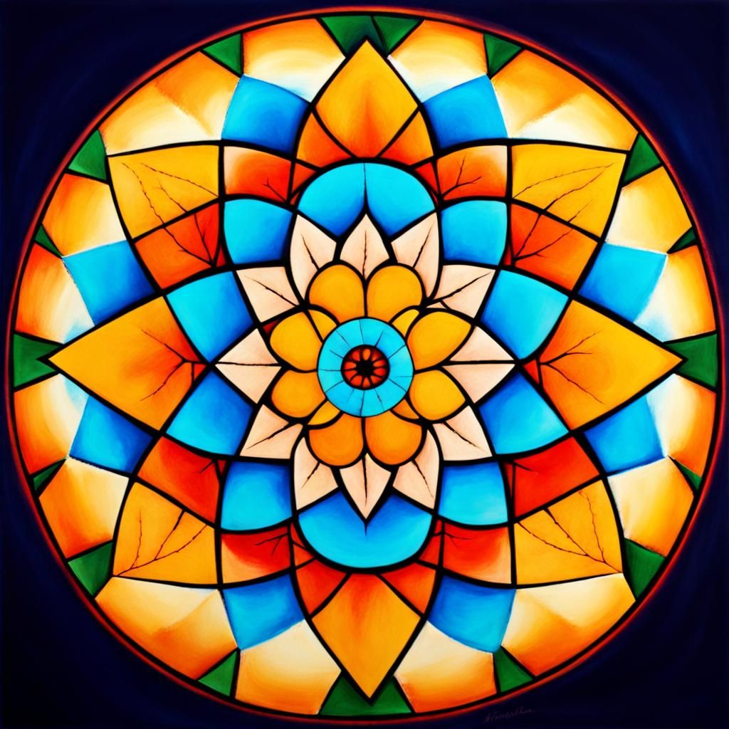 Mandala. Mandala is a geometric representation of the dynamic ...