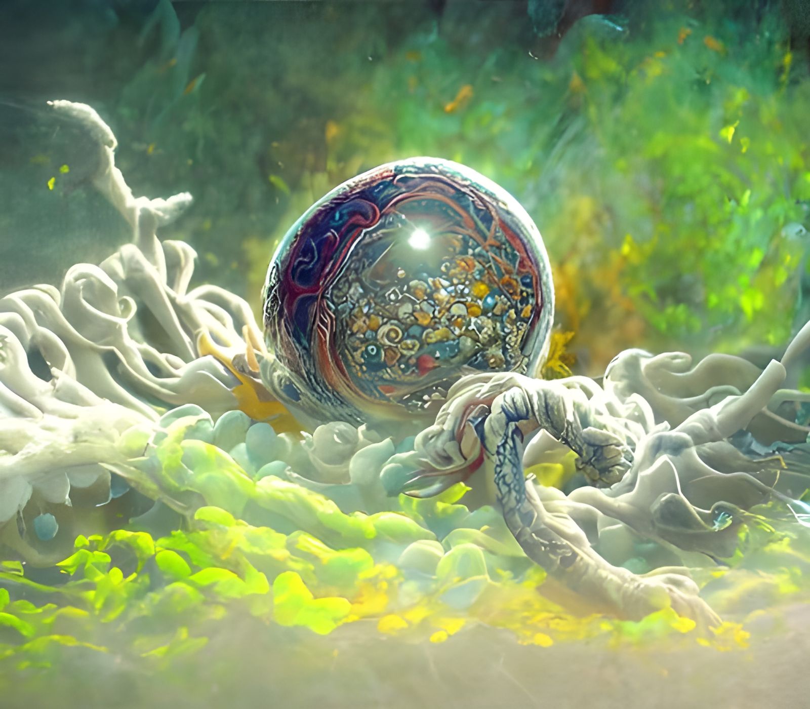 Alien Egg - AI Generated Artwork - NightCafe Creator