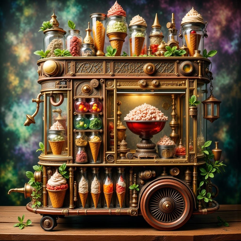 a mobile ice cream machine for your party.