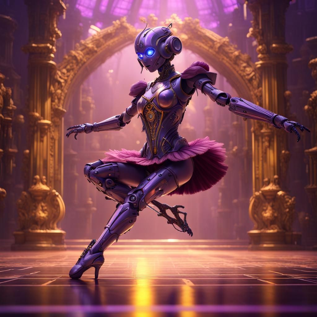 Tiny Tin Dancer - AI Generated Artwork - NightCafe Creator