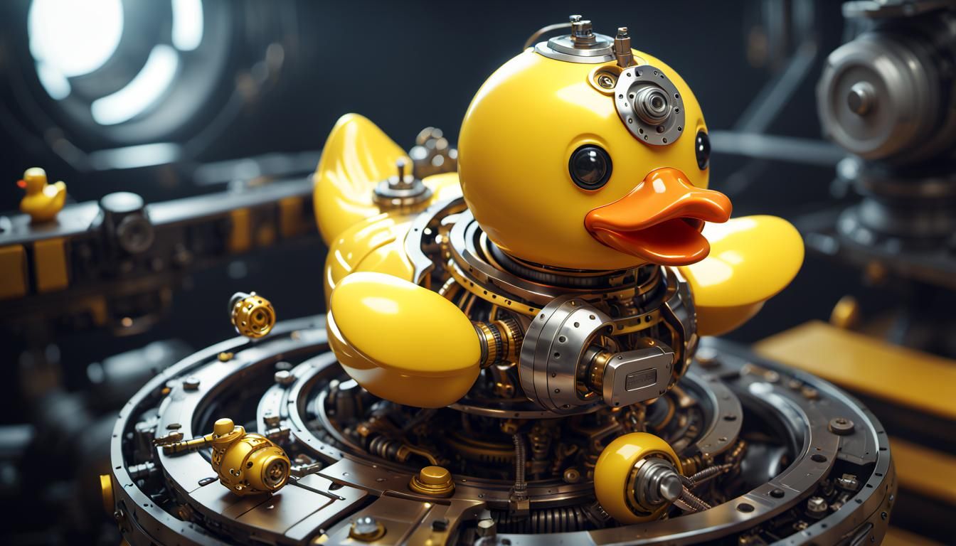 Duck - AI Generated Artwork - NightCafe Creator