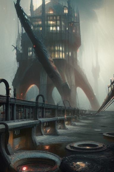 Post-apocalyptic - AI Generated Artwork - NightCafe Creator