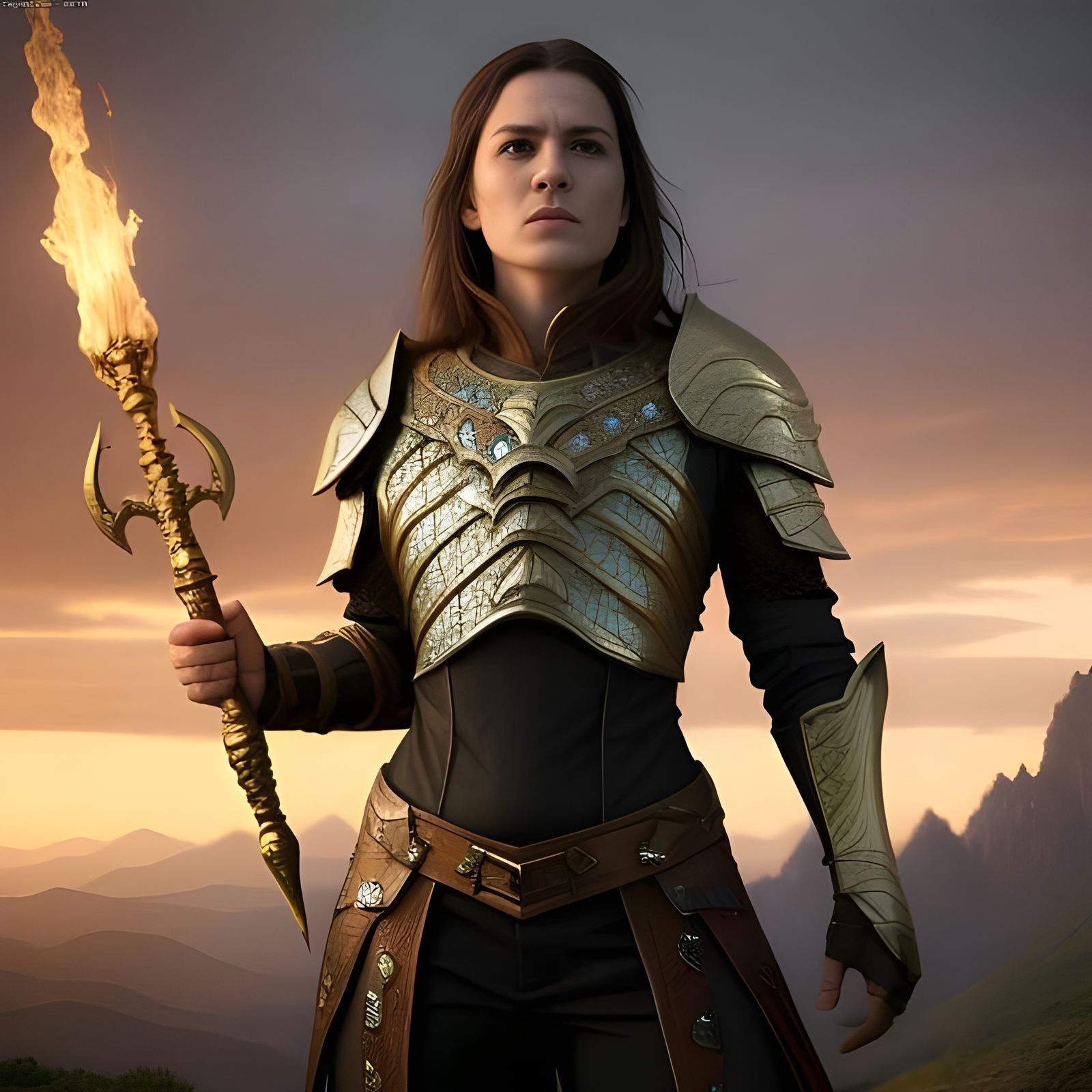 Jovara Skyfire Starborn - AI Generated Artwork - NightCafe Creator