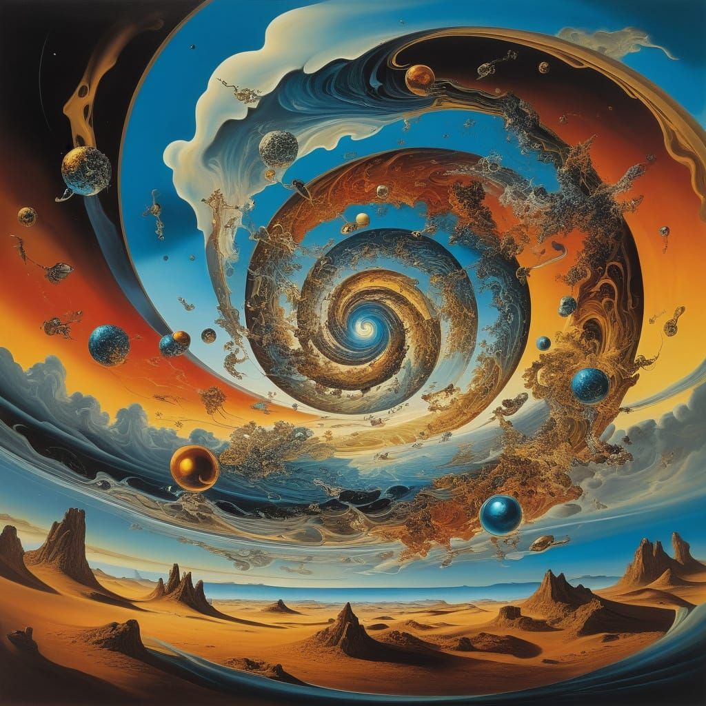 temporal spatial distortion - Surreal Dreamscapes: Vortex o...