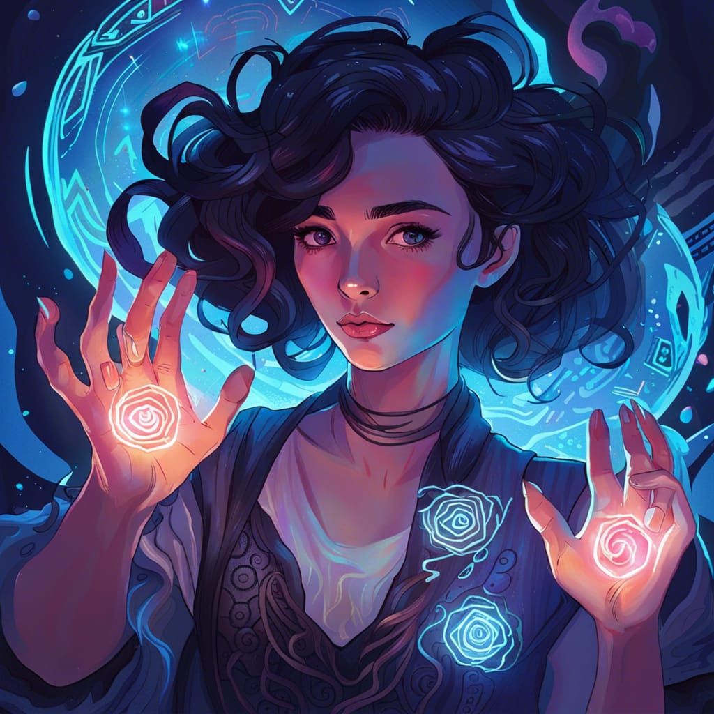 Runic Magic - AI Generated Artwork - NightCafe Creator