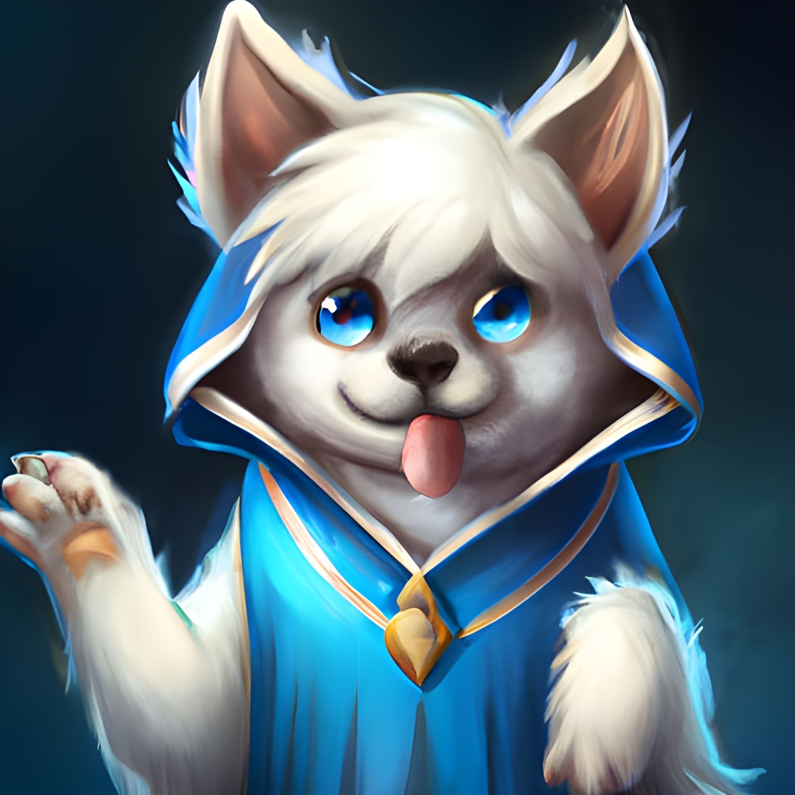 wizard dog - AI Generated Artwork - NightCafe Creator