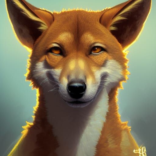 Dingo #2 - AI Generated Artwork - NightCafe Creator