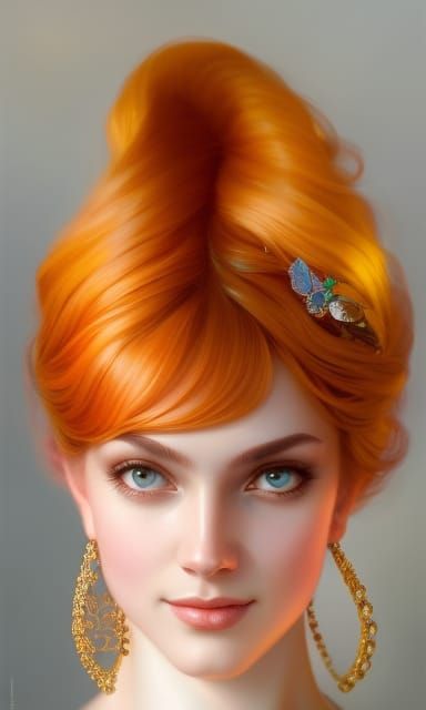 Beautiful Redhead Ai Generated Artwork Nightcafe Creator
