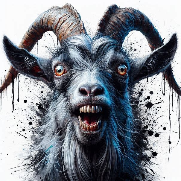 Bad Goat - AI Generated Artwork - NightCafe Creator