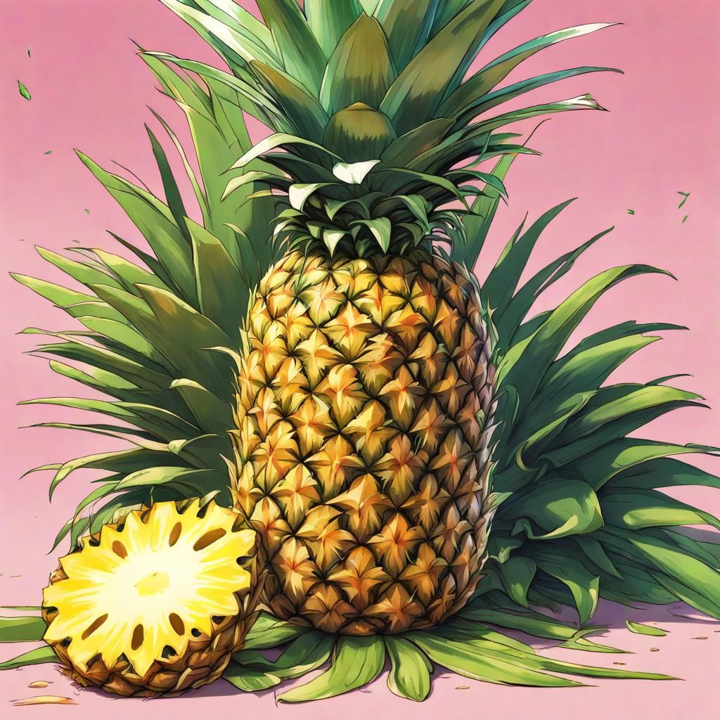 Pineapple - AI Generated Artwork - NightCafe Creator
