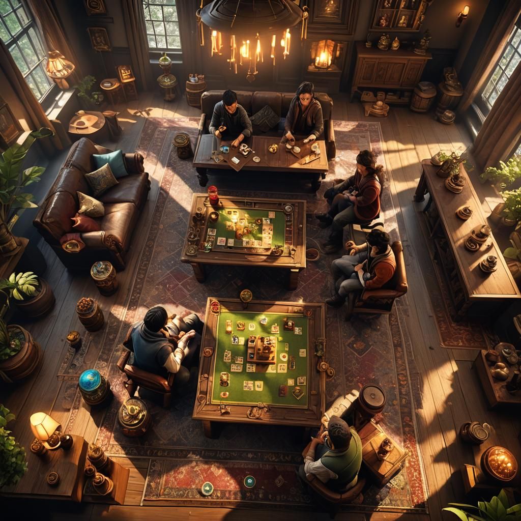 Boardgame♟️ - AI Generated Artwork - NightCafe Creator