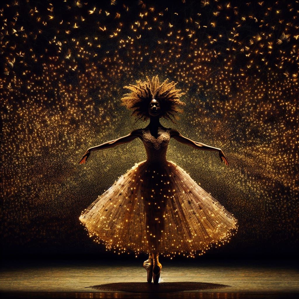 The Firefly Dance - Afro-Latina Dancer Shines in Firefly Wea...