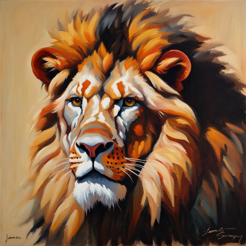Lion - AI Generated Artwork - NightCafe Creator