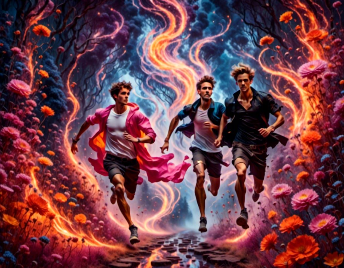 Running - AI Generated Artwork - NightCafe Creator