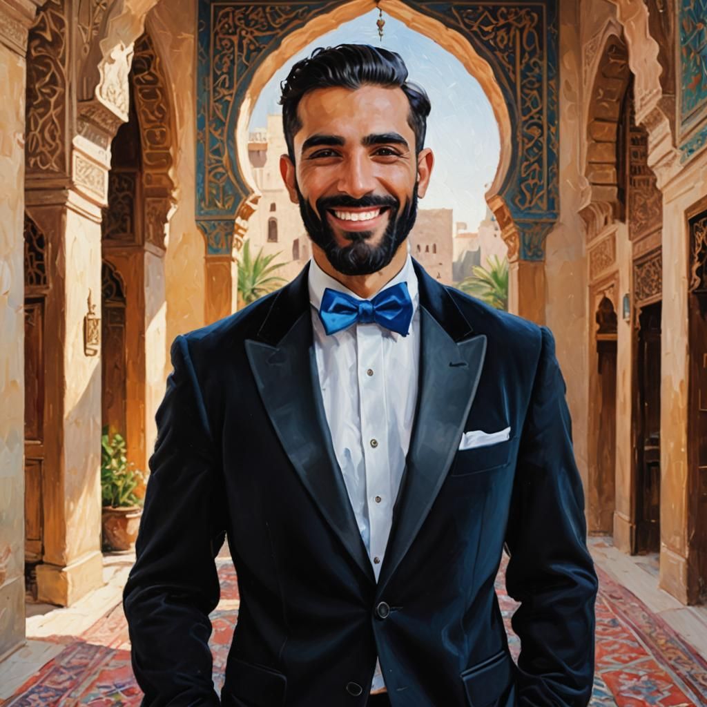 Amir Aziz Jan, a most handsome man with a beard - AI Generated Artwork ...