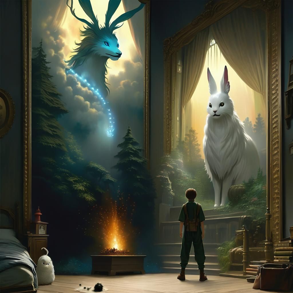 Studio Ghibli inspired - AI Generated Artwork - NightCafe Creator