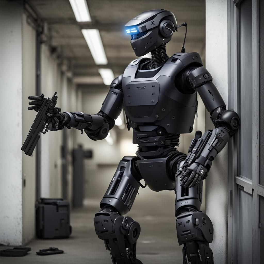 Robot Slinger - AI Generated Artwork - NightCafe Creator